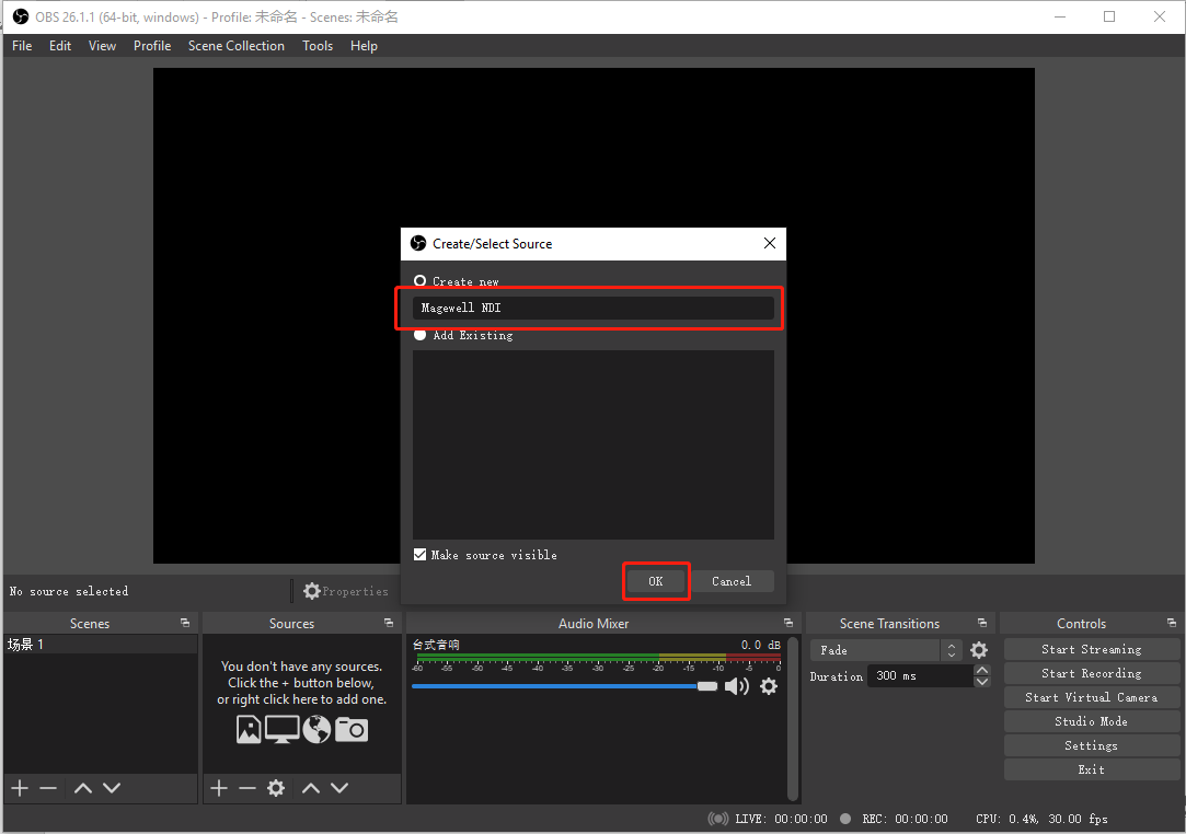 Using NDI® with Magewell Pro Convert Devices and OBS Studio - Magewell